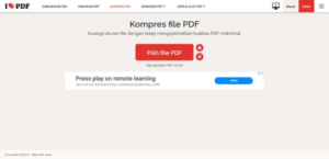 Kompres PDF Praktis dengan iLovePDF: Panduan Langkah Demi Langkah ...